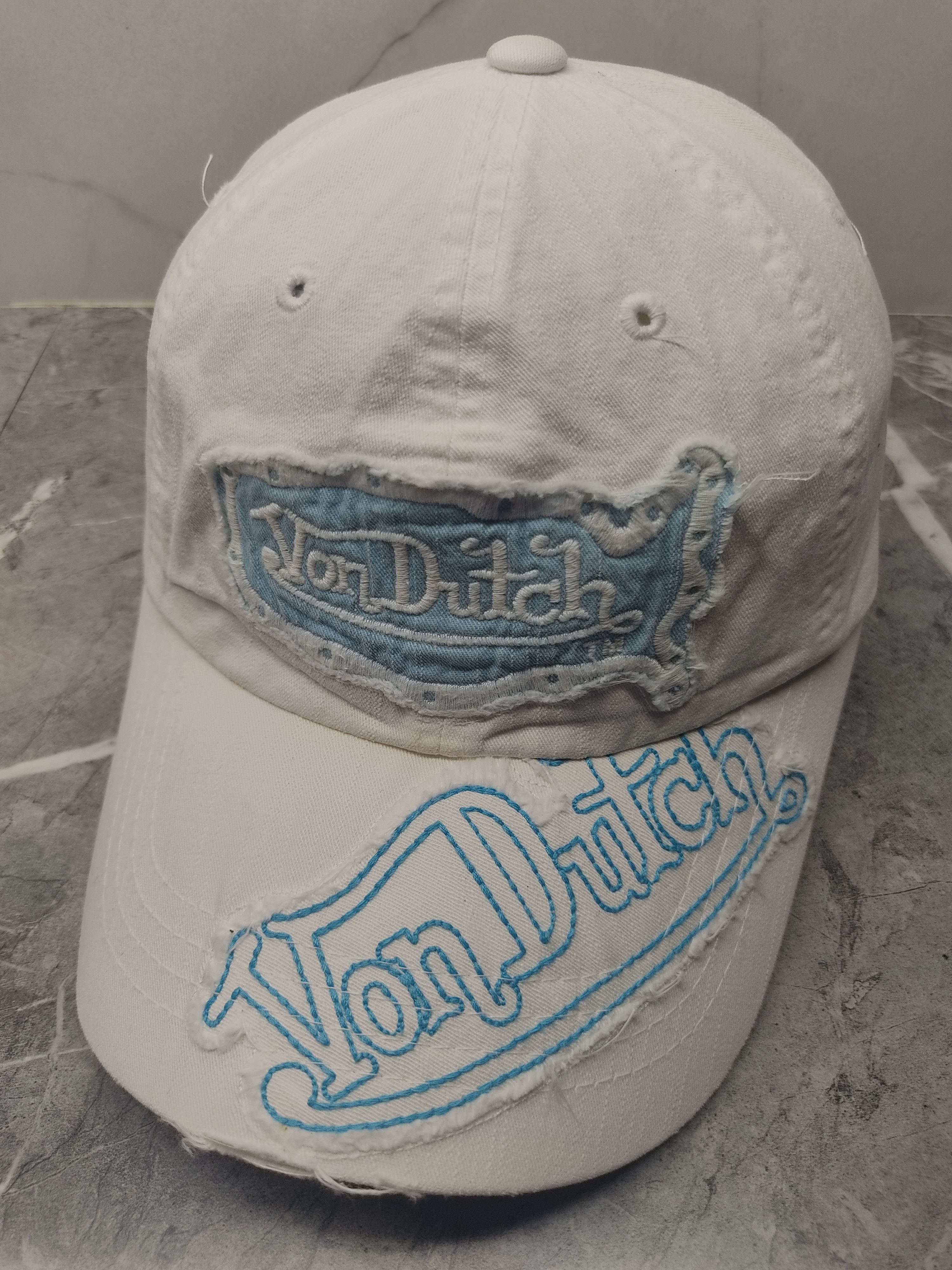 Streetwear × Vintage × Von Dutch Vintage Von Dutch Big Logo Style Cap ...
