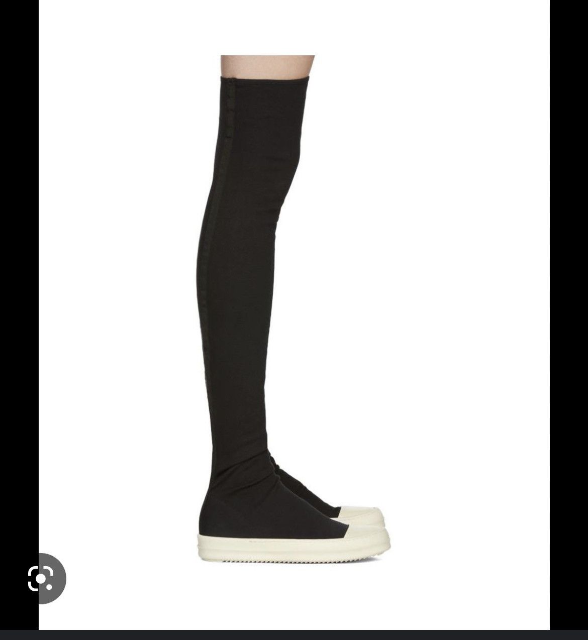 Rick Owens × Rick Owens Drkshdw sz35.5- Rick owens knee-high sock ...