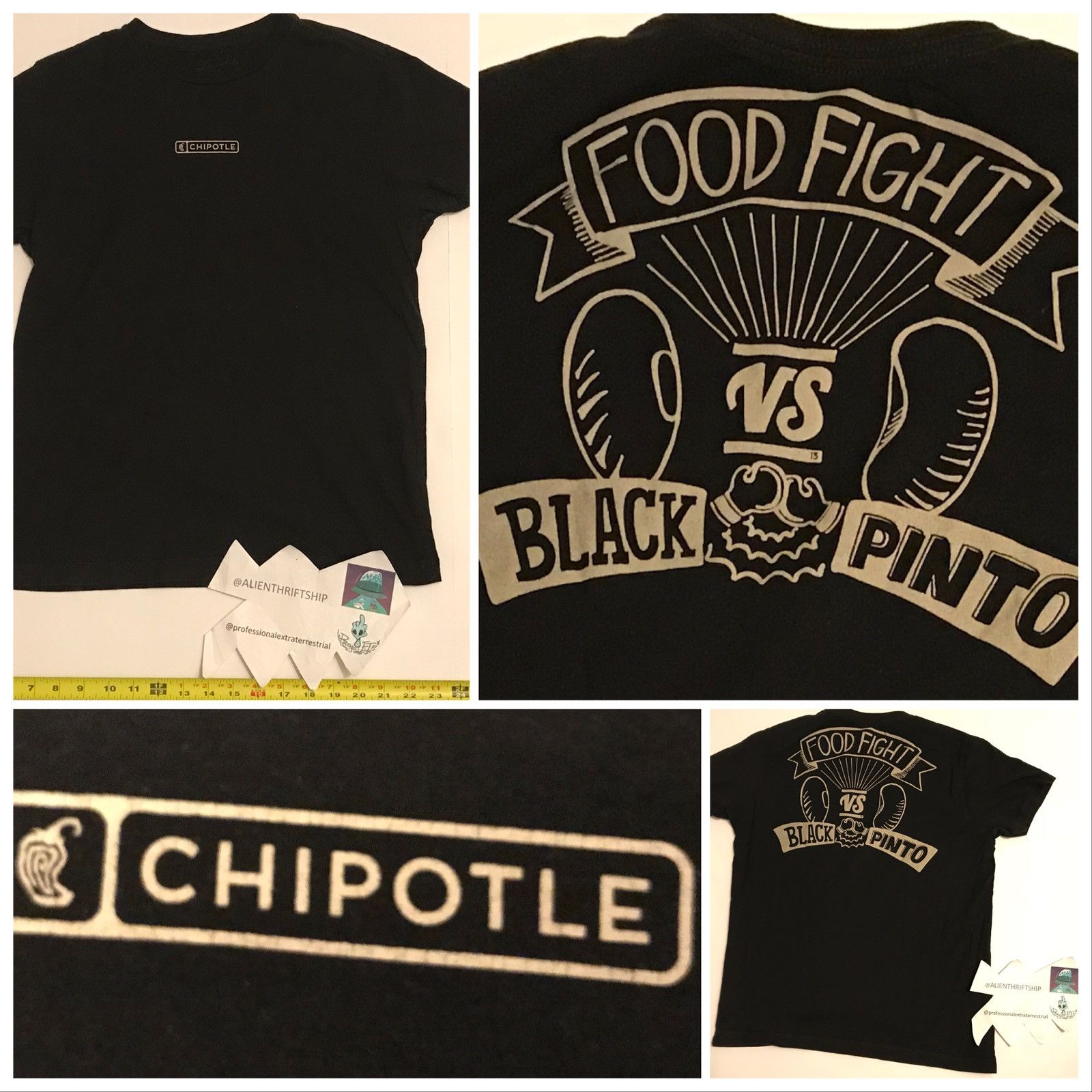 Other CHIPOTLE Graphic Tee T Shirt Cool Fast Food Uniform | Grailed