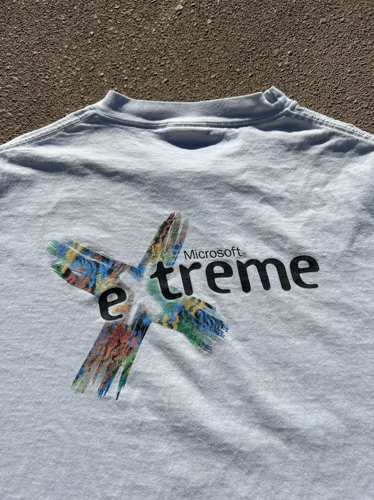 Vintage Vintage 90s Microsoft Extreme Tee Shirt White | Grailed