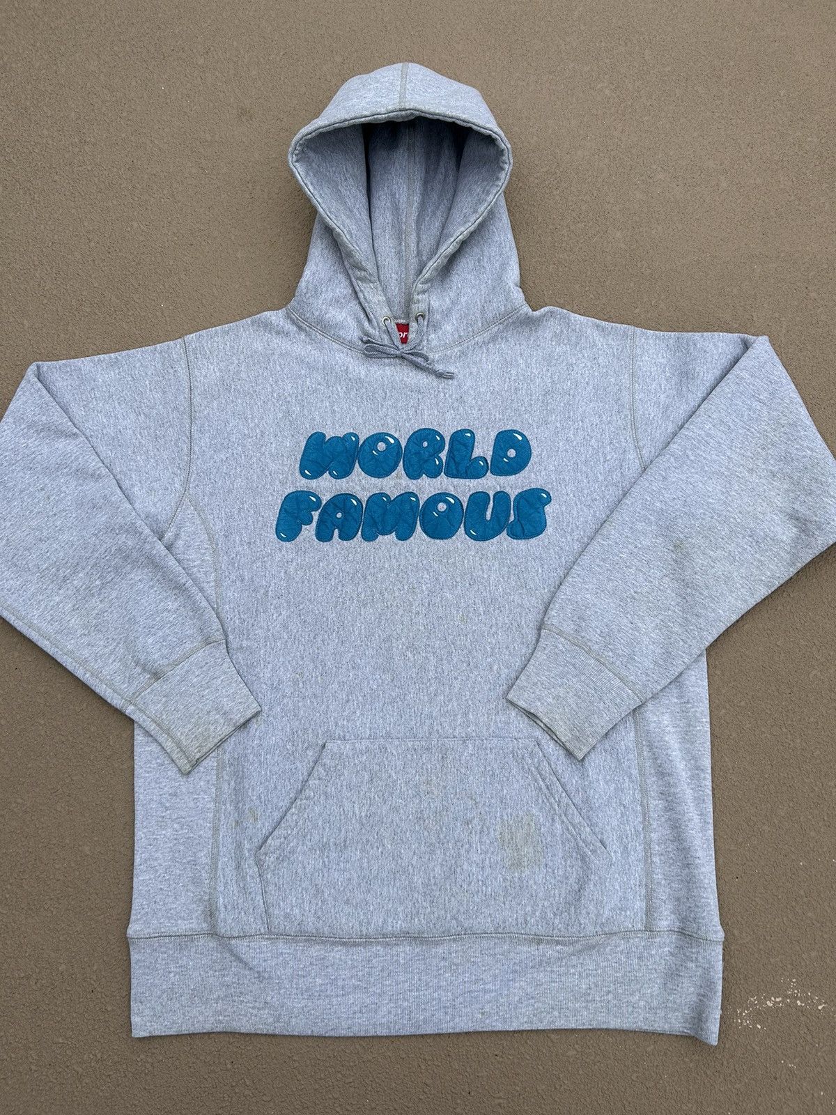 Supreme Rare 2004 Supreme World Famous Bubble Hoodie | Grailed