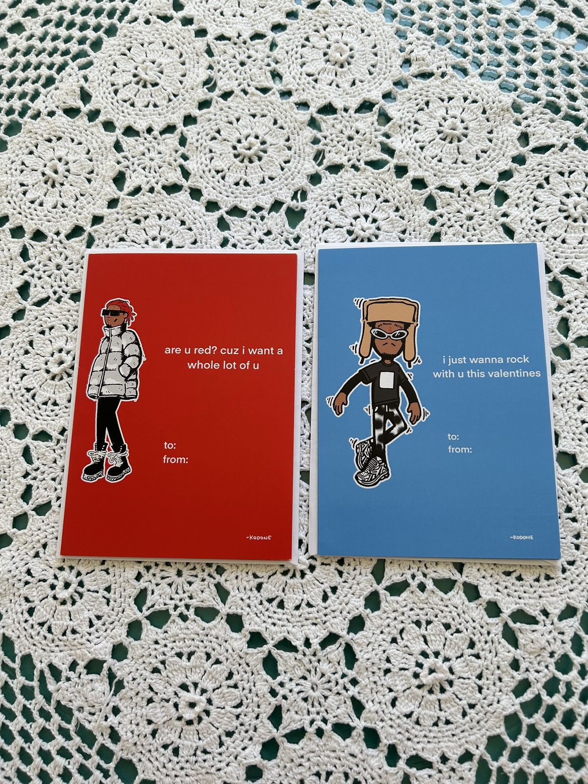 Lil Uzi Vert Kodone Valentine’s Day Card Bundle | Grailed