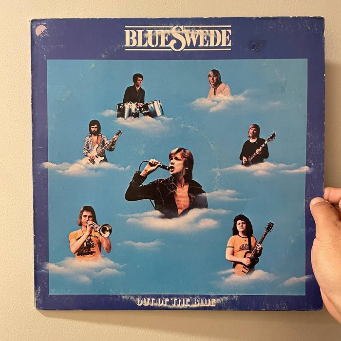 Blank Blue Swede - Out Of The Blue LP vintage vinyl record rock | Grailed