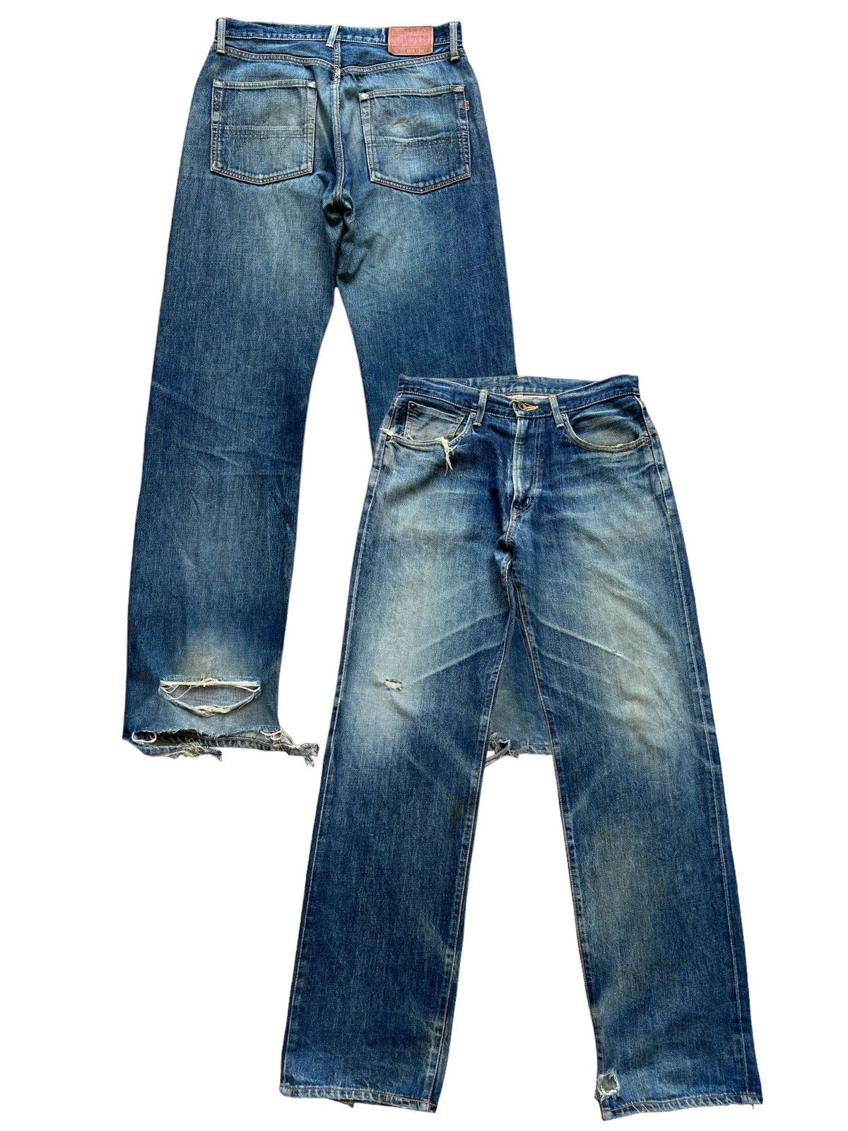 Edwin Vintage Edwin 505 Selvedge Denim Jeans Redline Jeans 33x35 | Grailed