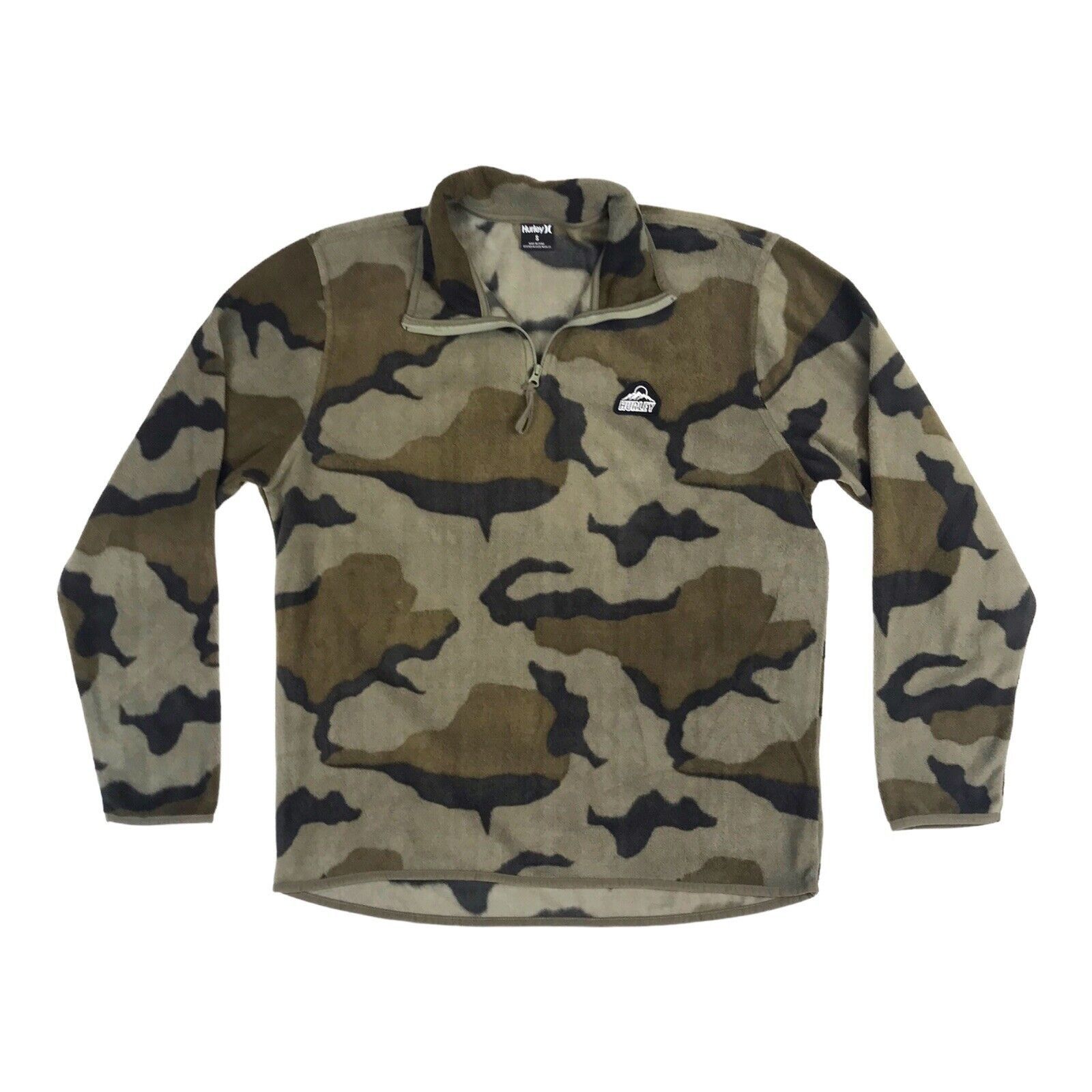 Hurley Hurley Mens Mesa Windchill 1/4 Zip Fleece Jacket 100% Authentic ...