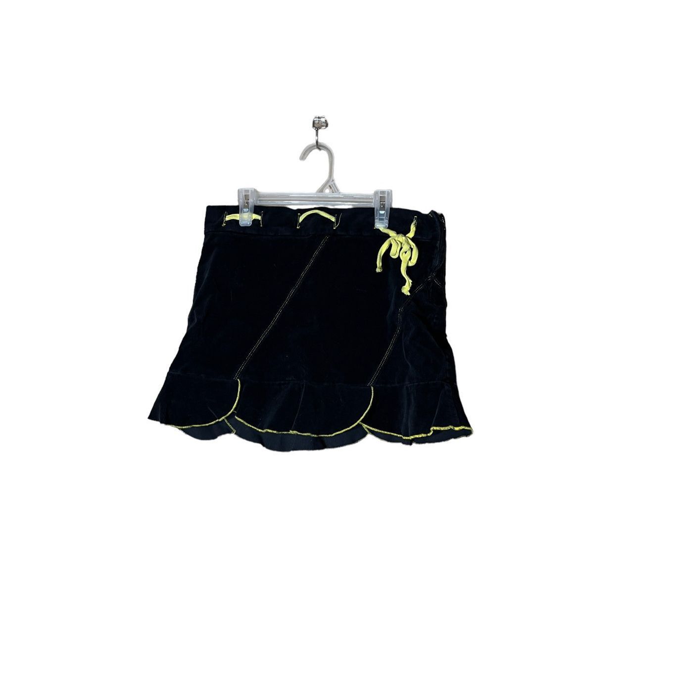 Epic Threads Vintage Morbid Threads Y2K black Corduroy Mini Skirt | Grailed