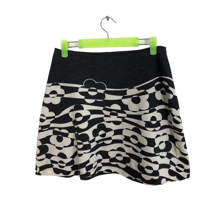 Vintage Mary Quant London Floral Design Psychedelic Mini Skirt | Grailed