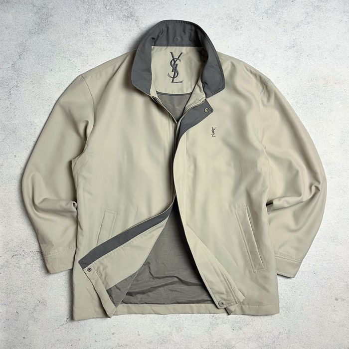 Vintage 💥big logo💥 yves Saint laurent jacket x ysl jacket | Grailed