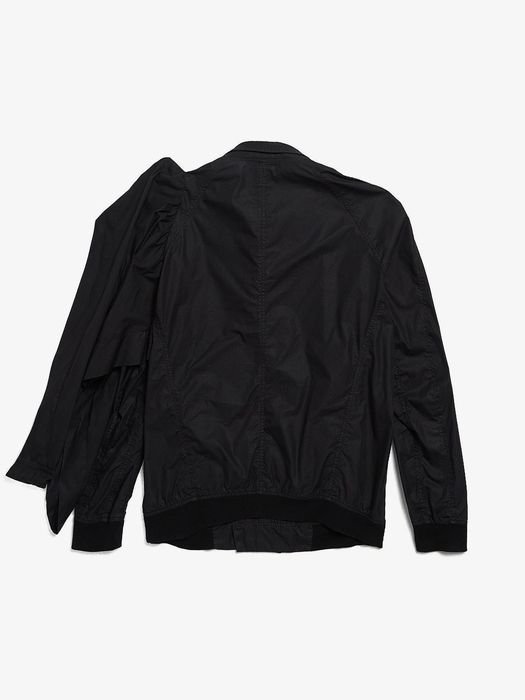 Julius Black Crossbody Element Detailed Cotton Jacket | Grailed