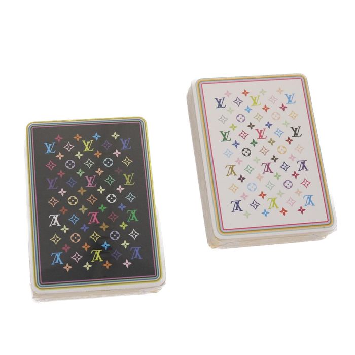 Louis Vuitton LOUIS VUITTON Playing Cards Multicolor LV Auth 45755A ...