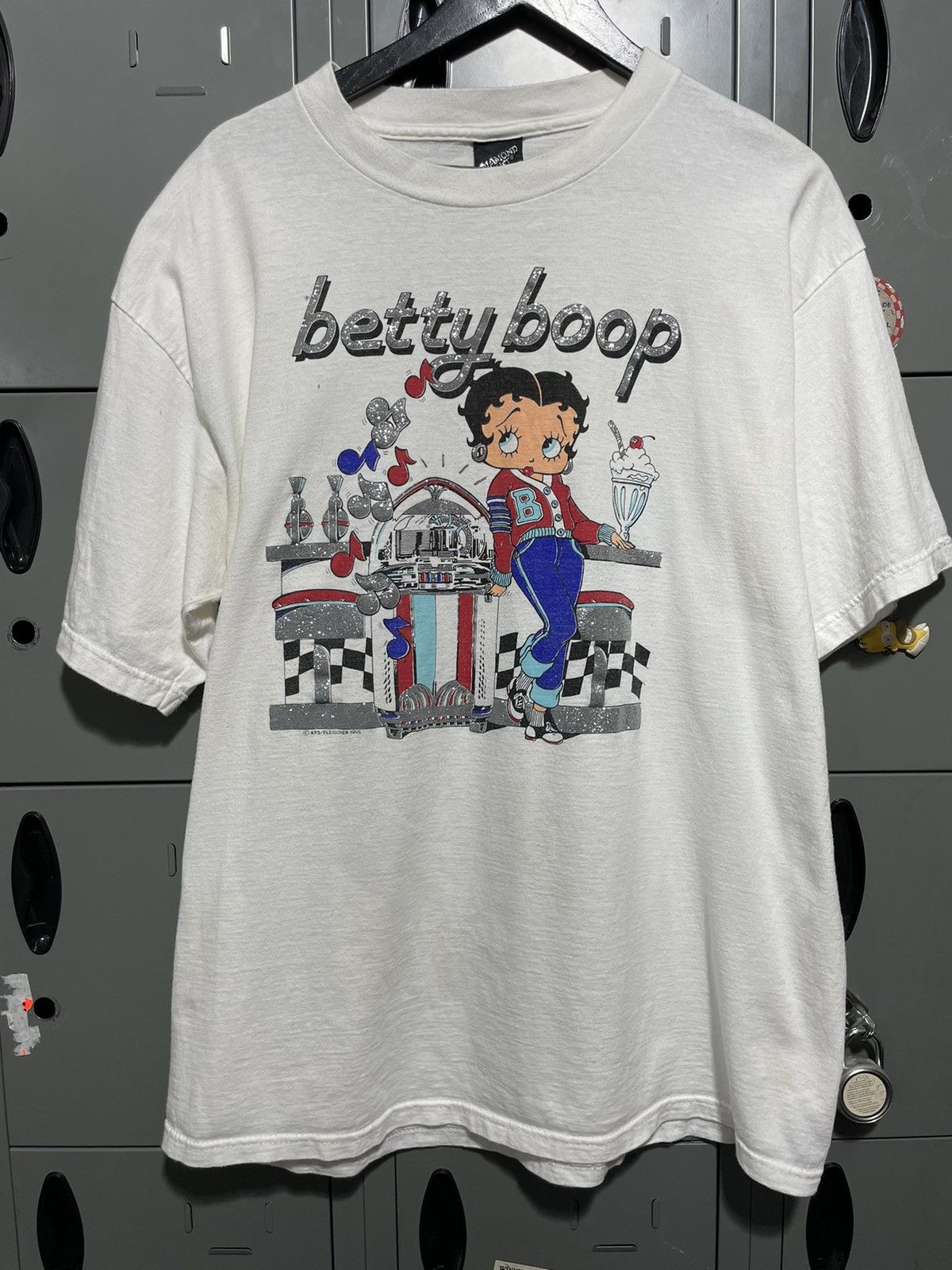 Art × Made In Usa × Vintage 1995 Betty Boop classic diner 50s cafe ...