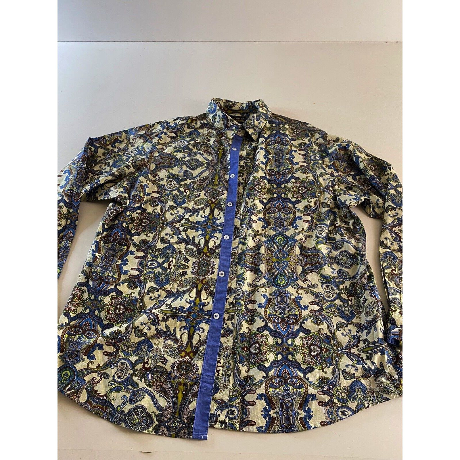 Cremieux Daniel Cremieux Premium Ctn Paisley Artwork XL 17.5 x 35/36 ...