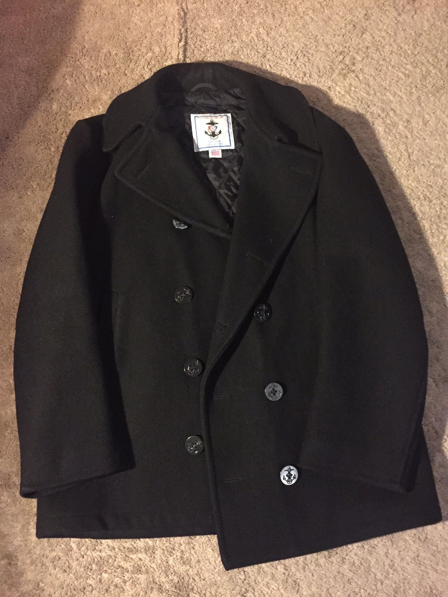 Sterlingwear Classic U.S Navy Style Peacoat | Grailed