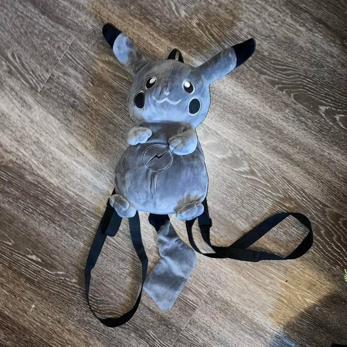 Other Rare Custom Dark Pikachu Back Bling Backpack | Grailed