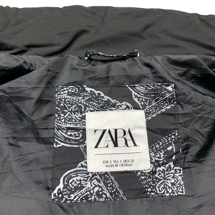 Zara Zara Bandana Paisley Down Jacket Puffer | Grailed