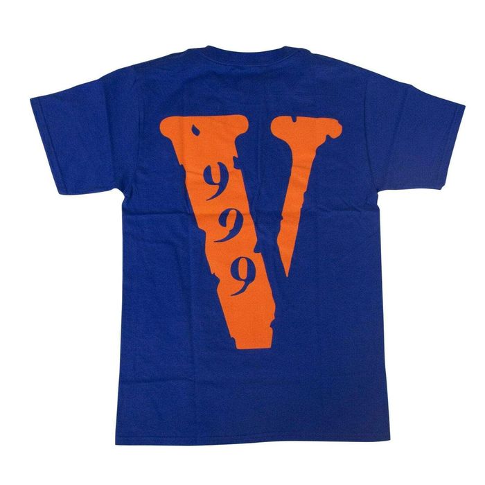 Vlone Juice Wrld x Vlone 999 T-Shirt Blue | Grailed
