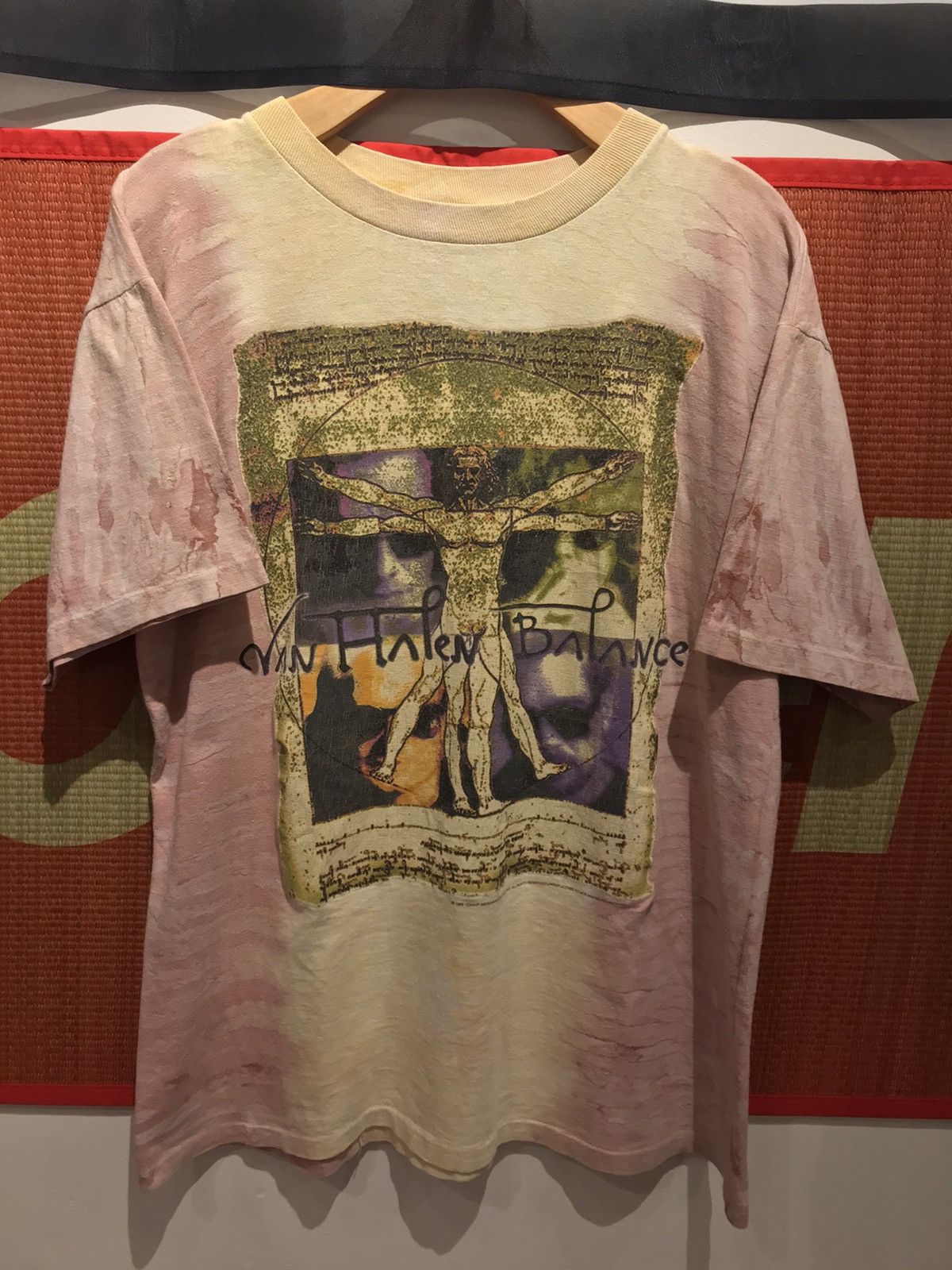 Vintage 1995 vintage Van Halen balance davinci vitruvian rock band ...