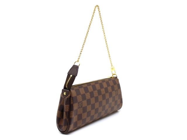 Louis Vuitton Louis Vuitton Eva Damier Shoulder Bag Chain Pouch ...