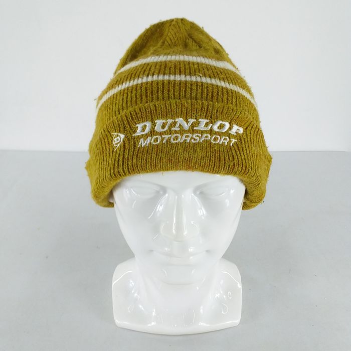 Sportswear Dunlop Motorsport Stripes Snow Cap Hat Beanie -BN289 | Grailed