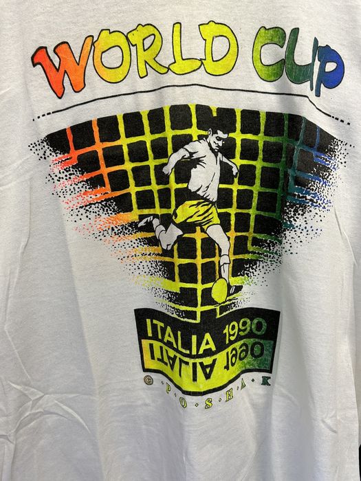 Vintage FIFA World Cup Vintage T-shirt Italia 1990 Rare Streetwear | Grailed