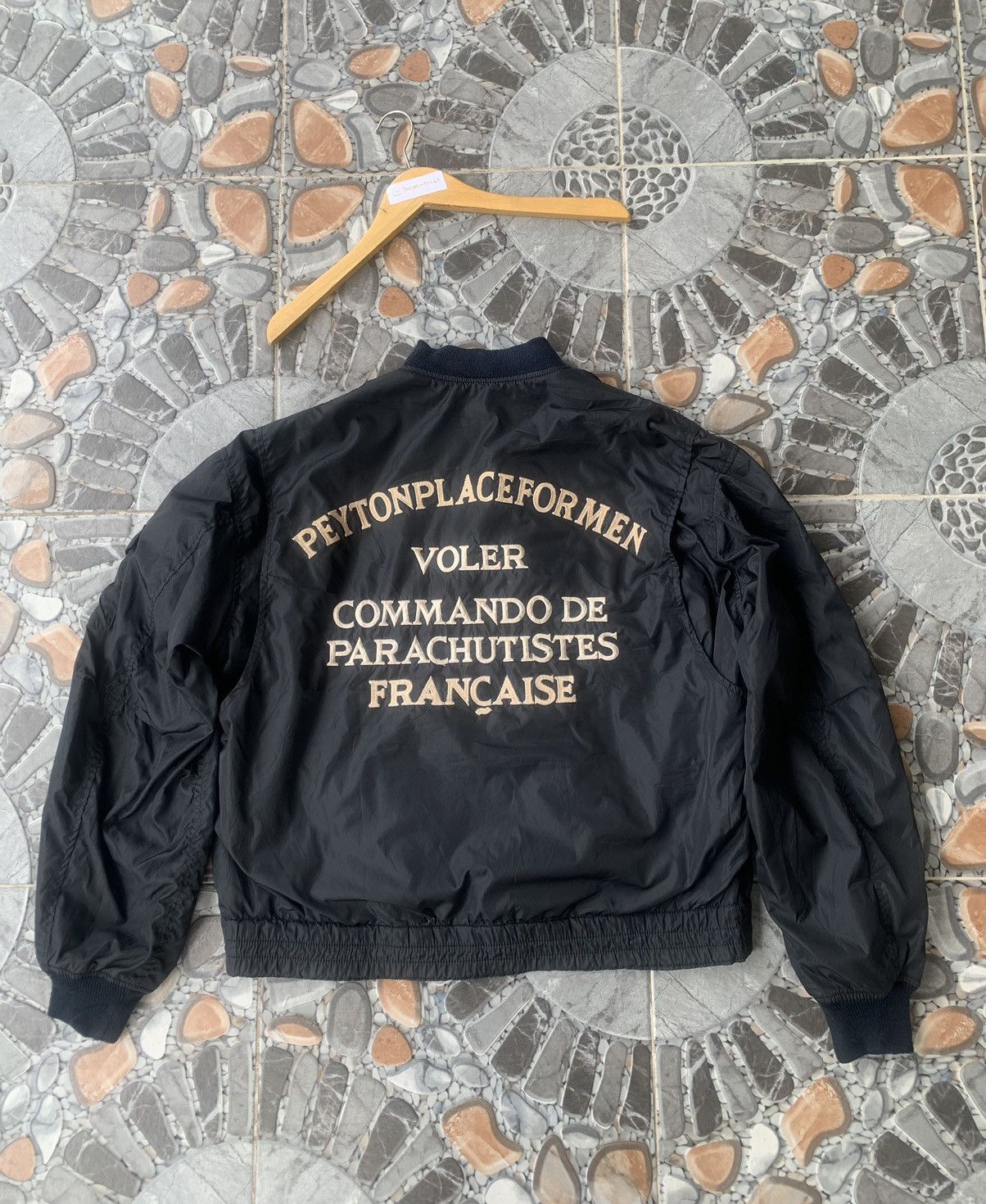 Ma 1 Vintage PPFM Reversible Bomber Flight Jacket | Grailed