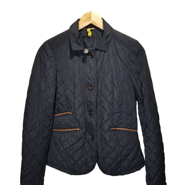Massimo Dutti Massimo Dutti Quilted Jacket with Leather Trim Size ... Massimo Dutti Massimo Dutti Quilted Jacket with Leather Trim Size ...