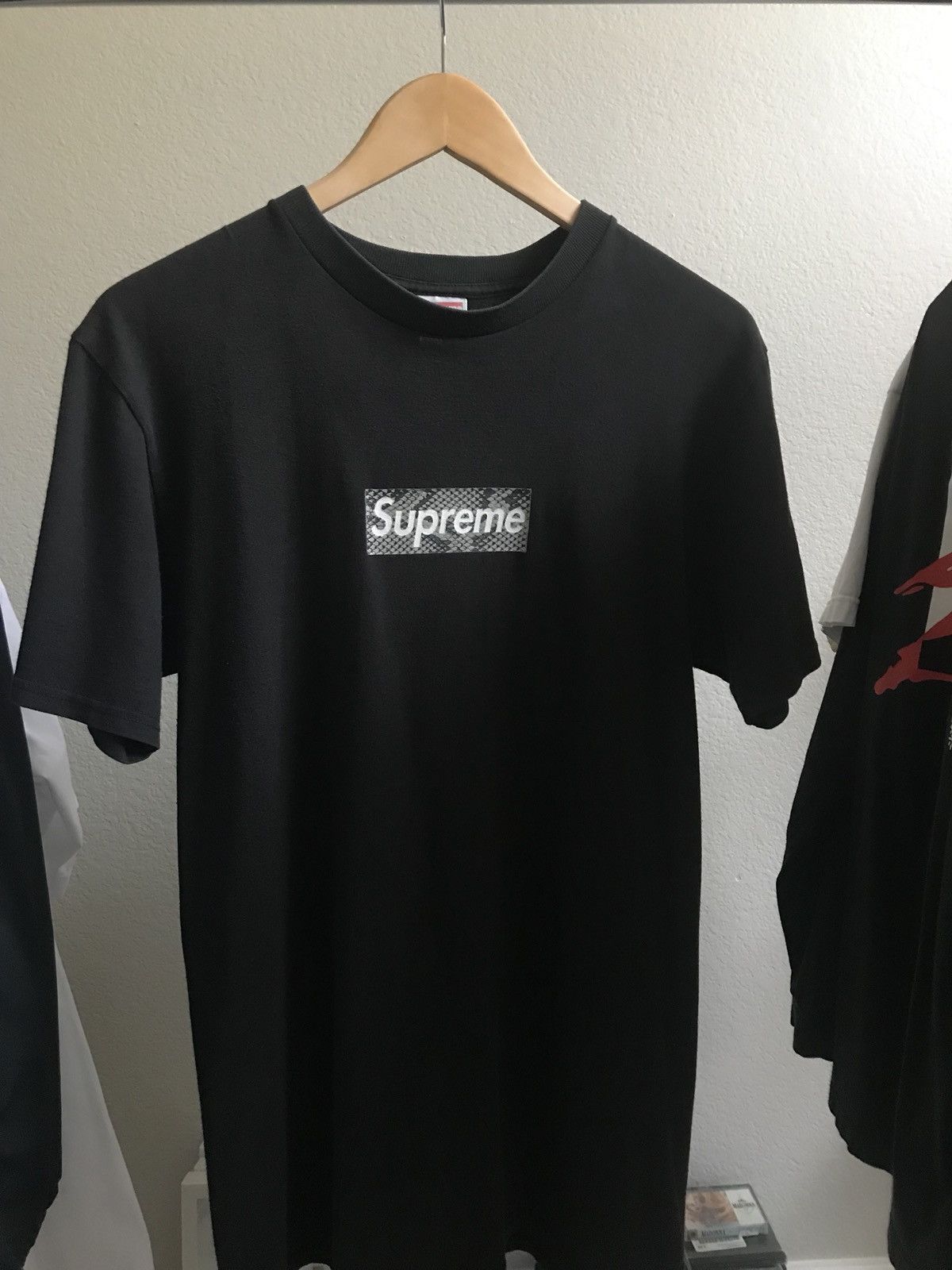 Supreme Harajuku Snake Skin Box Logo | Grailed