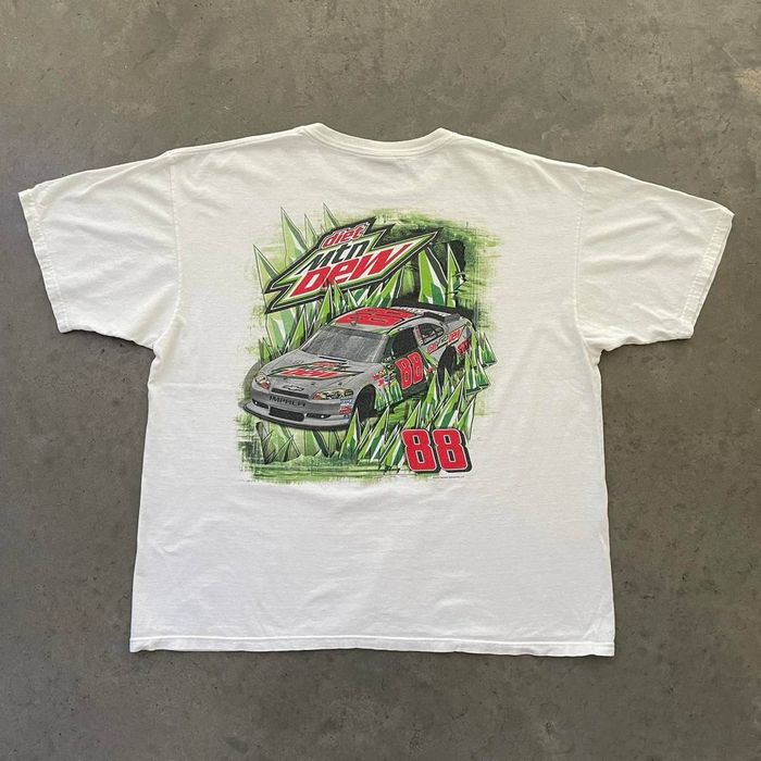 NASCAR Vintage Dale Jr. Diet Mtn Dew NASCAR Graphic T-shirt | Grailed