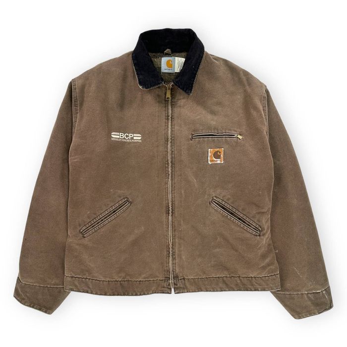 Carhartt Carhartt J43 CHT Blanket-Lined Detroit Jacket - Vintage | Grailed