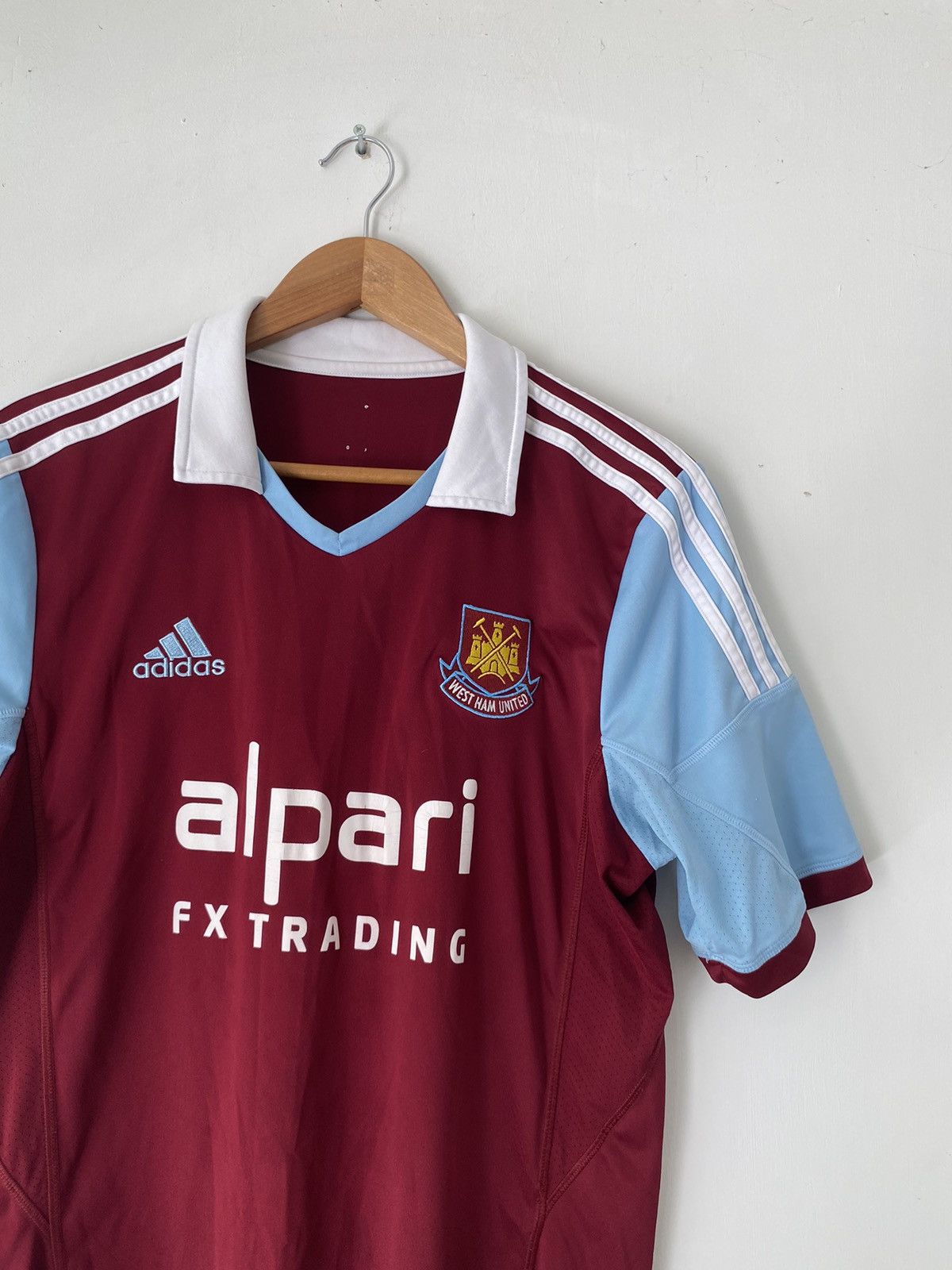 Adidas West Ham United Adidas soccer Jersey M alpari fx trading | Grailed