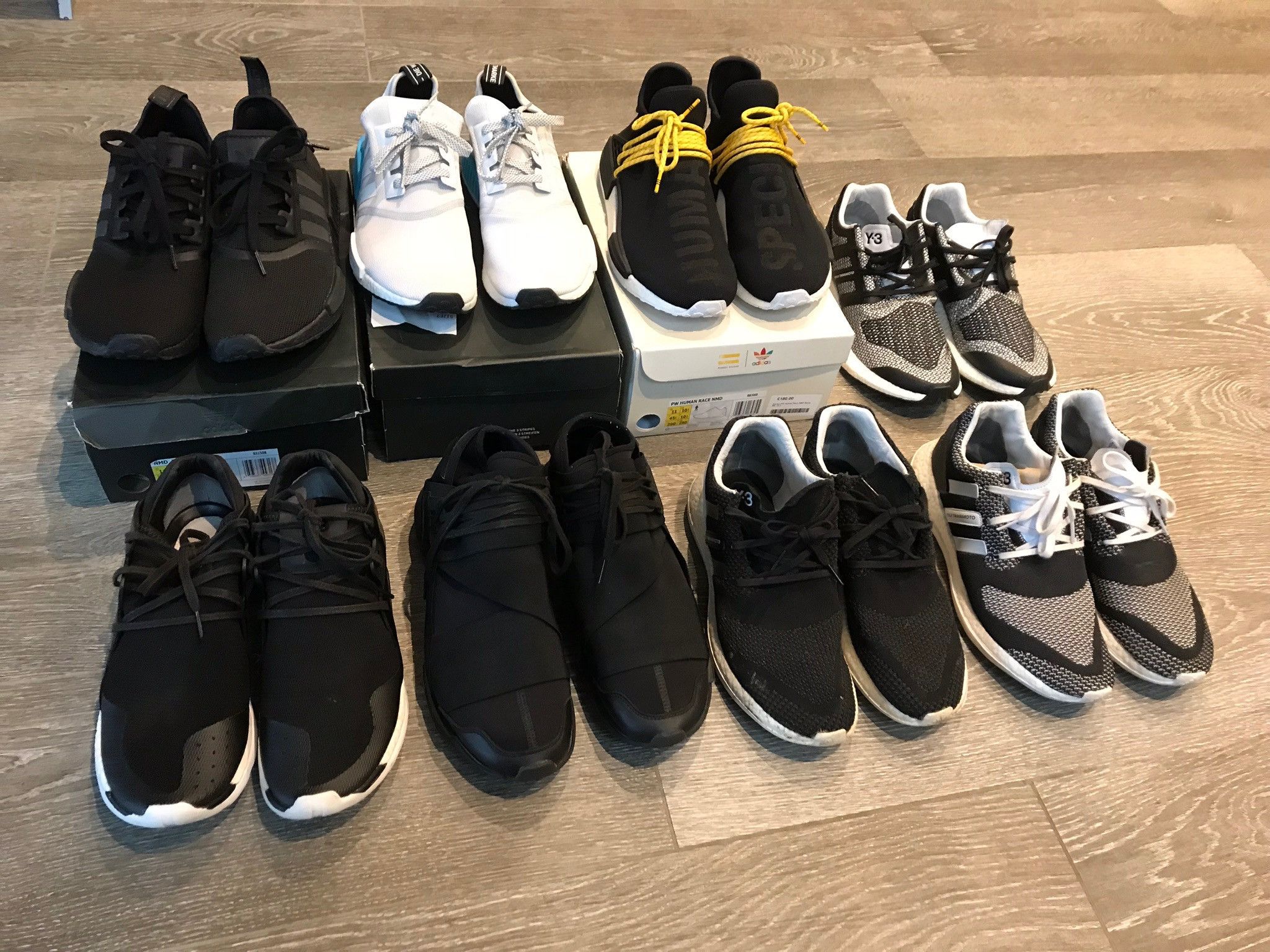 Y-3 Y3 QR RUN | Grailed