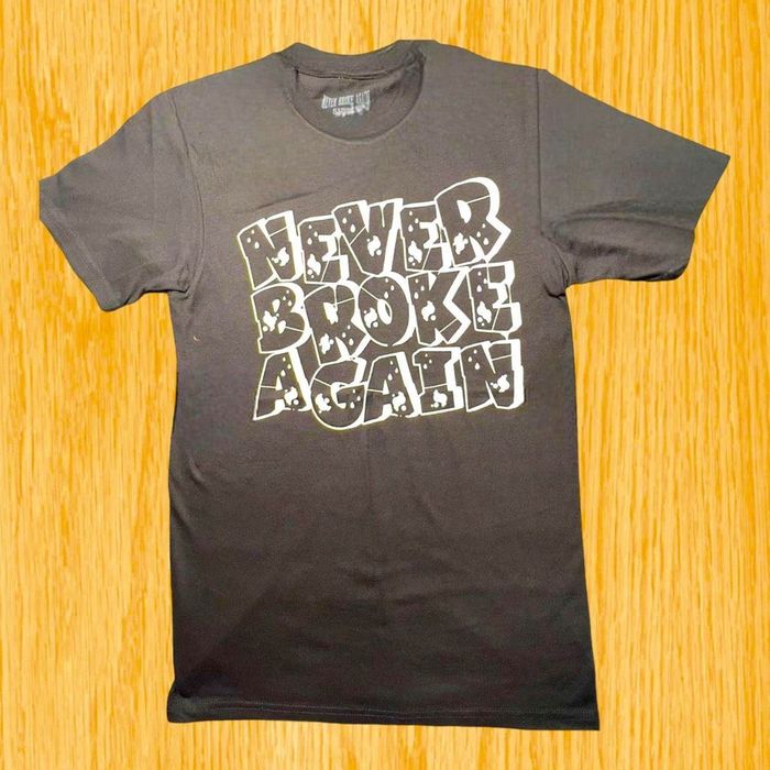 Streetwear Never Broke Again Logo HipHop Trap Designer Streetwear T-shi ...