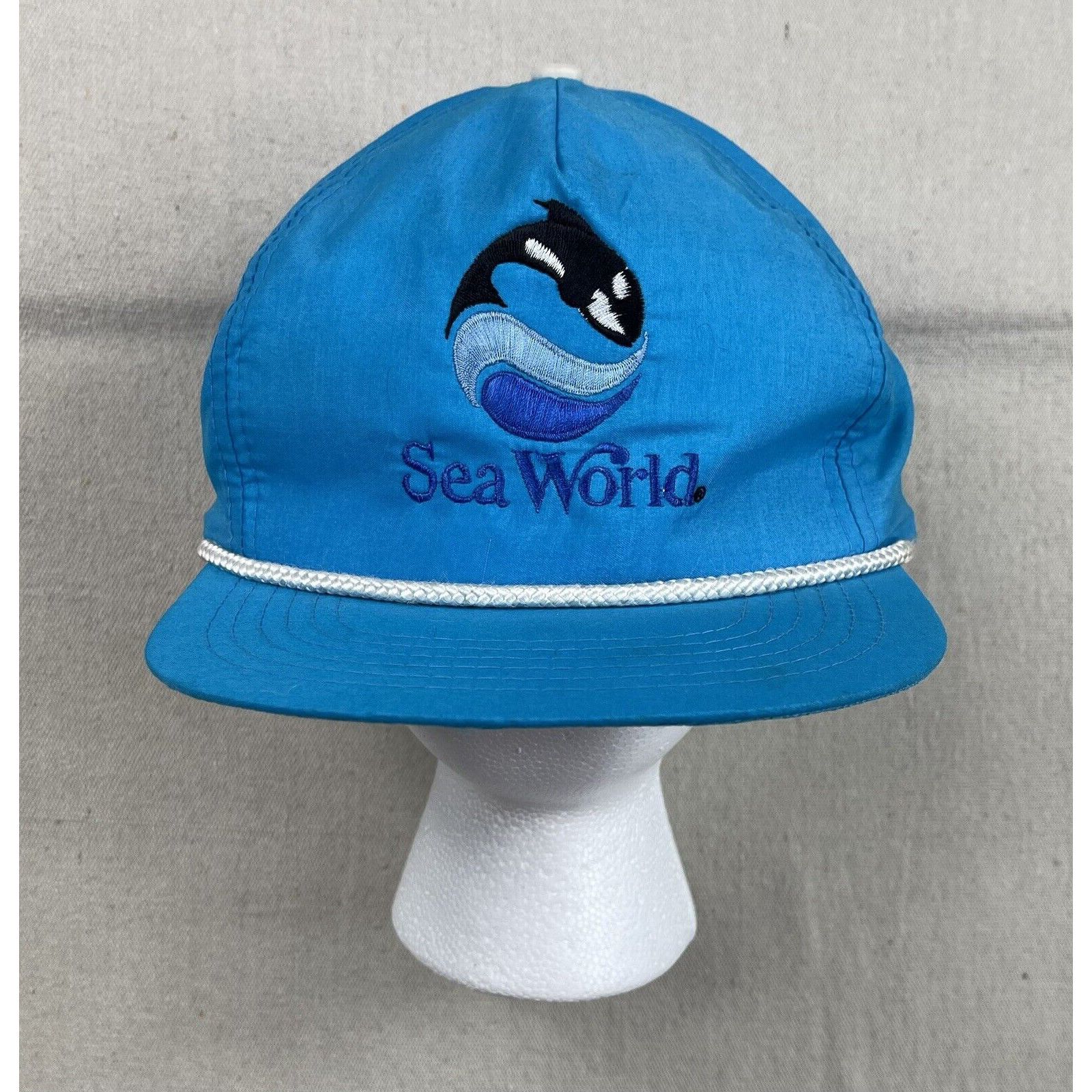 Vintage Vintage Sea World Hat Shamu SnapBack Disney Marine Life Ocean ...