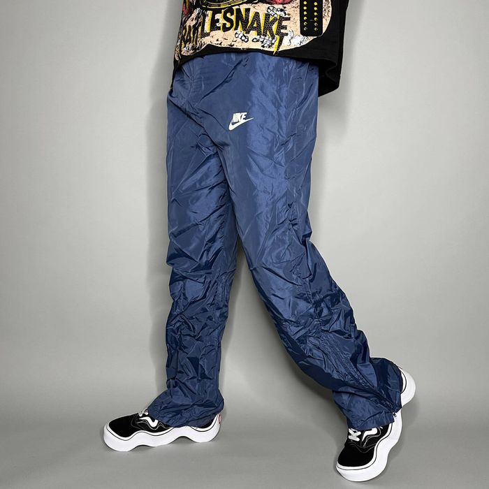 Blue Vintage Nike Track Pants
