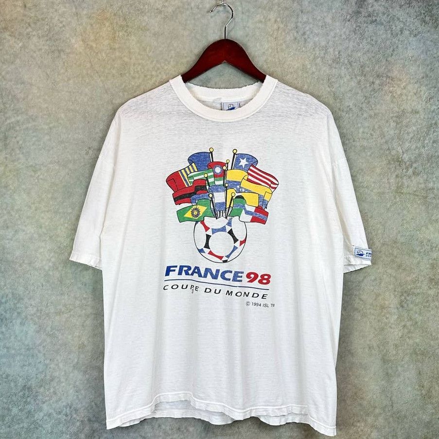 Fifa World Cup × Streetwear × Vintage Vintage France World Cup 1998 T Shirt M | Grailed
