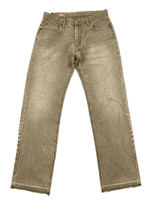 Vintage Distressed Khaki Vintage Blue Way Jeans 32x30.5 - JN3751 | Grailed
