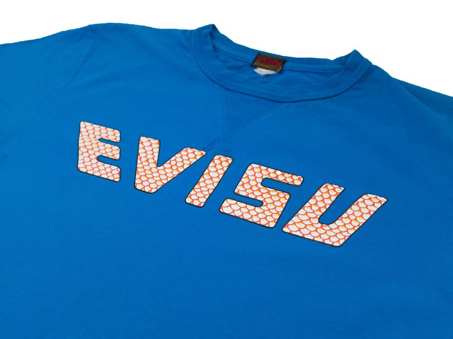 Evisu Fish Logo Shirt Japanese Street 90s Y2K Bape Tee XL JDM Kith | Grailed