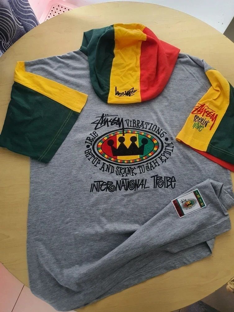 Made In Usa × Stussy × Vintage Vintage stussy rasta feelin irie tribe ...