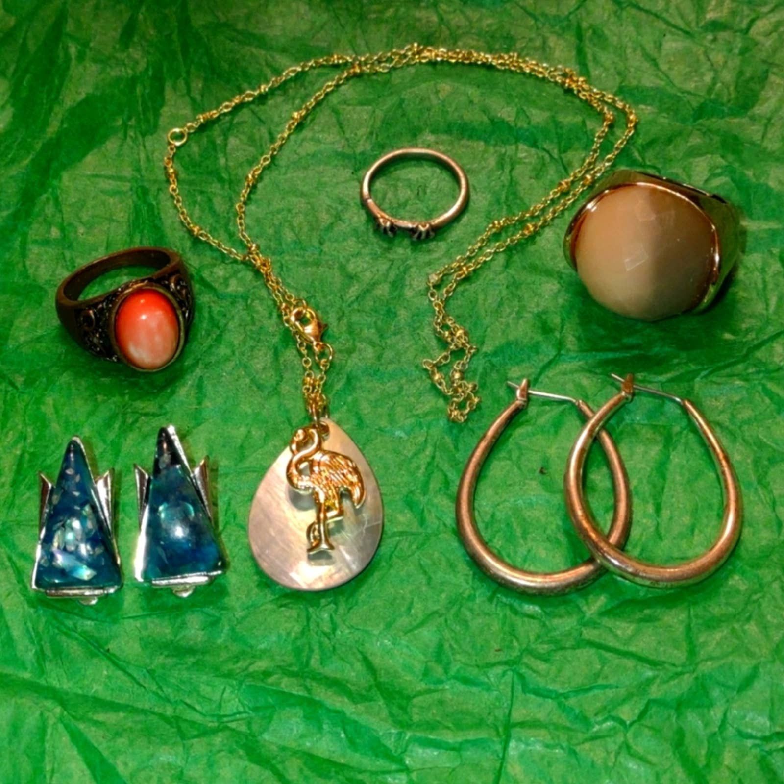 Vintage Super cool vintage jewelry lot | Grailed