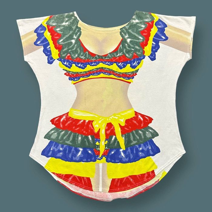 Vintage Vintage My Bikini LA Imprints Bikini Shirt Carnival 90s y2k ...