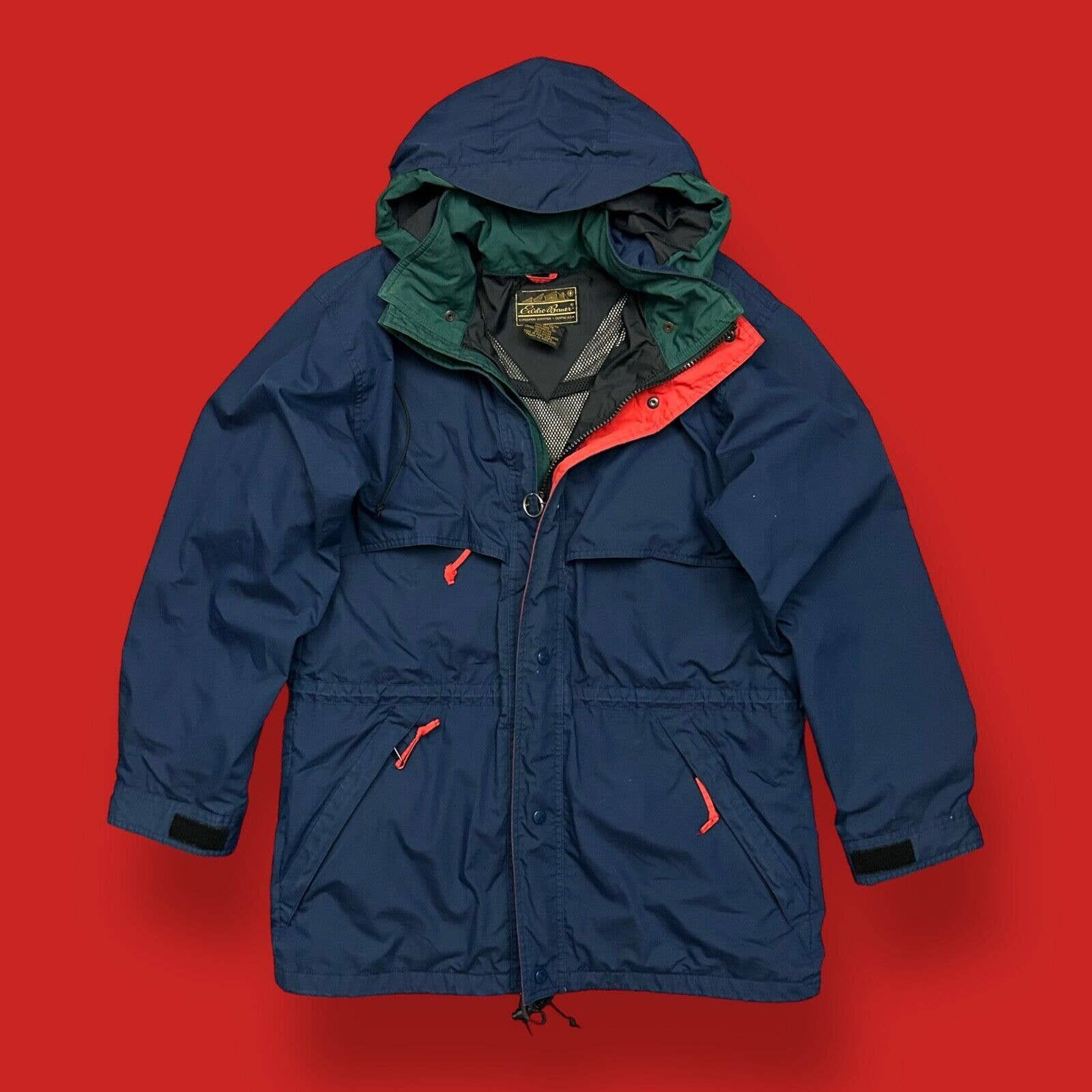 Eddie Bauer × Goretex × Vintage Vintage Eddie Bauer Goretex Jacket Zip ...