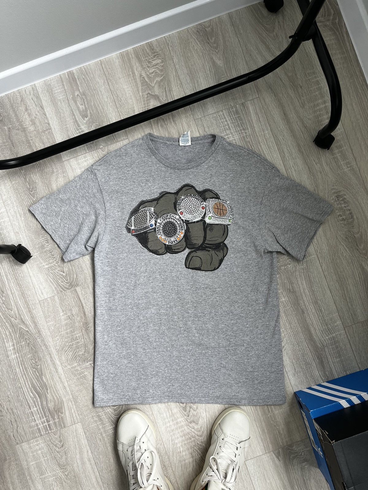 NHL Boston All Champions Ring NHL x NFL x NBA Rare T Shirt | Grailed