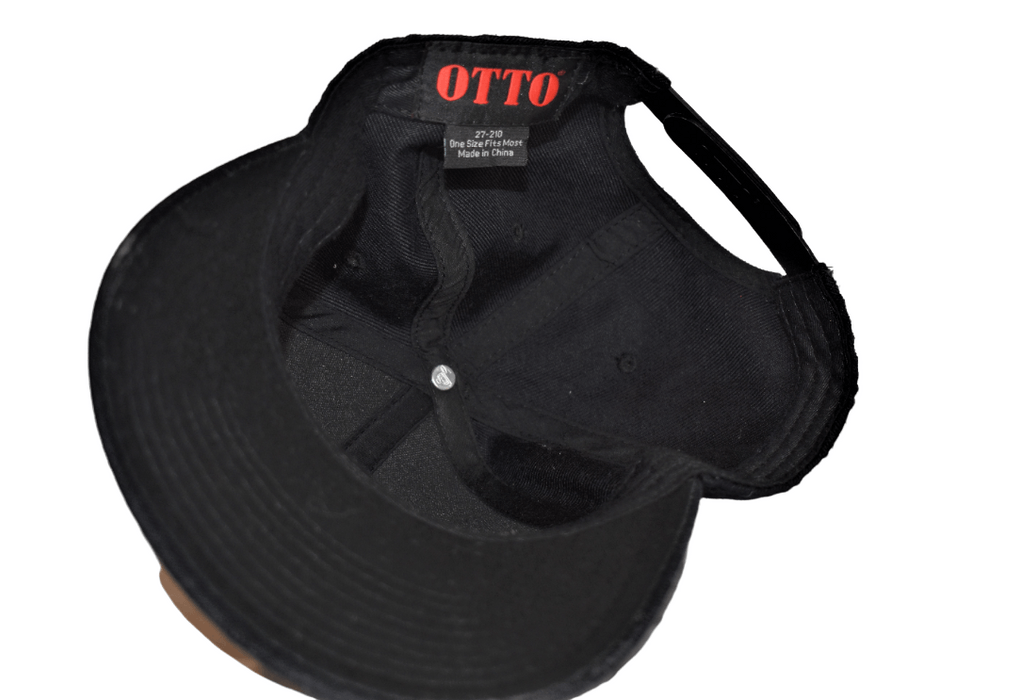 Otto LA Embroidered Black Snapback Hat | Grailed