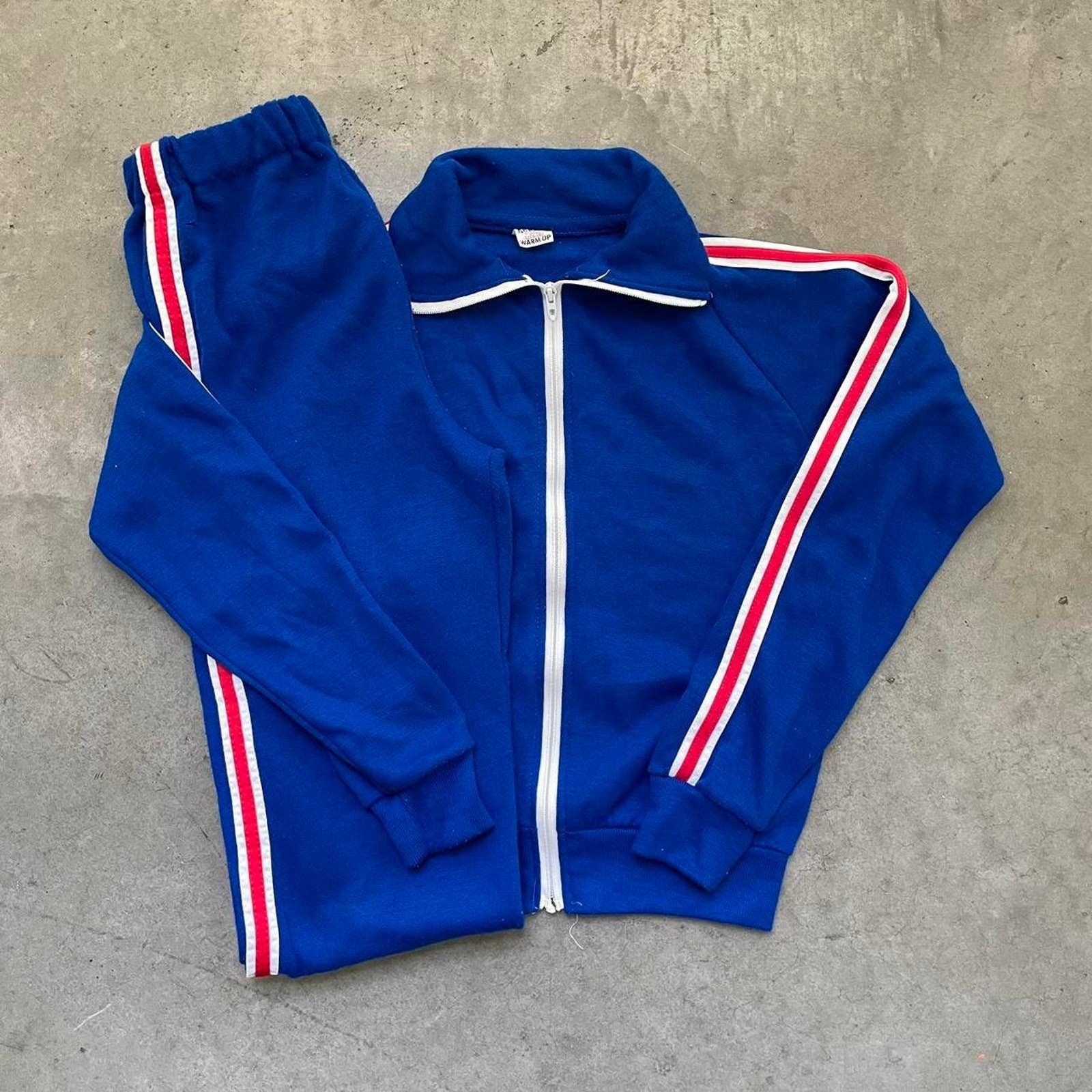 Vintage Vintage Blue Track Suit | Grailed
