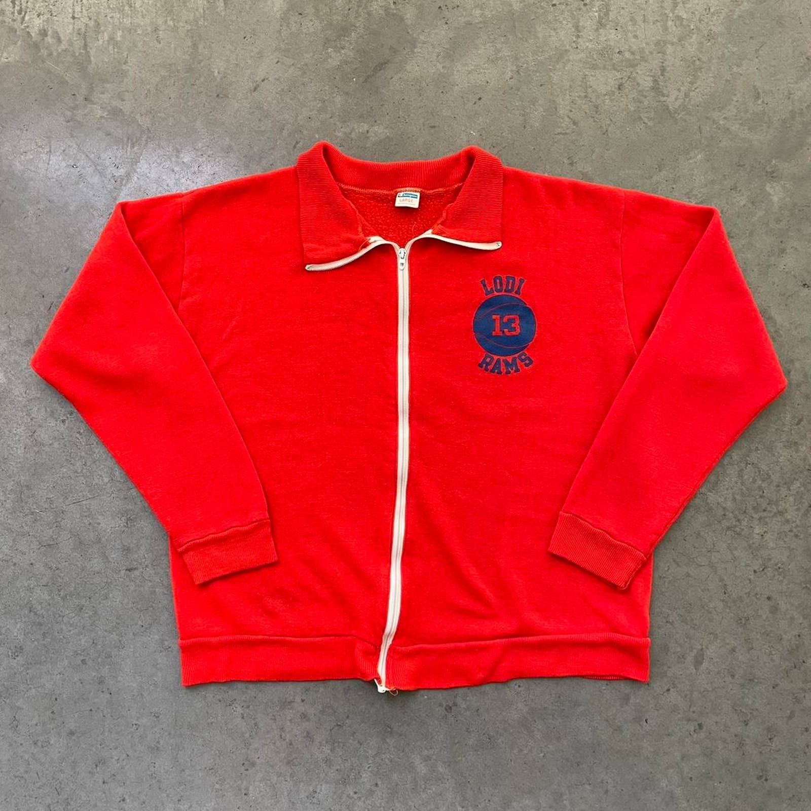 Champion Vintage 70s Champion “Lodi Rams” Track Jacket | Grailed