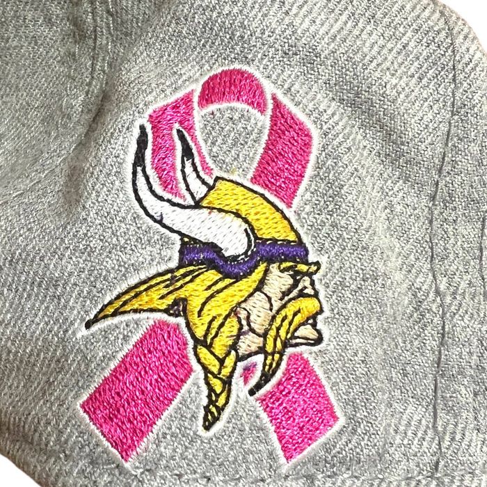 New Era Minnesota Vikings Breast Cancer Awareness Adjustable Cap Hat ...