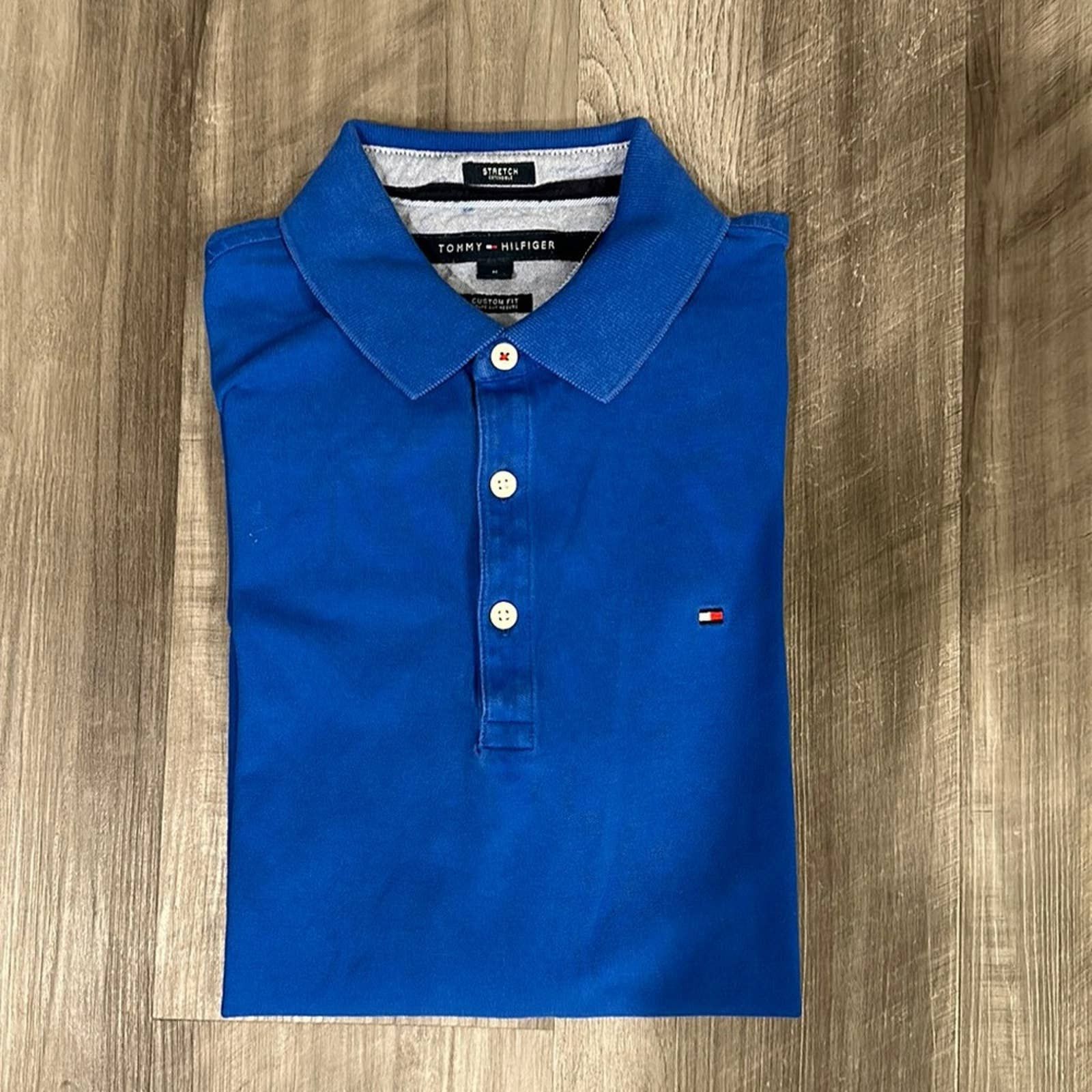 Tommy Hilfiger Tommy Hilfiger Custom Fit Stretch Extensible Polo Grailed