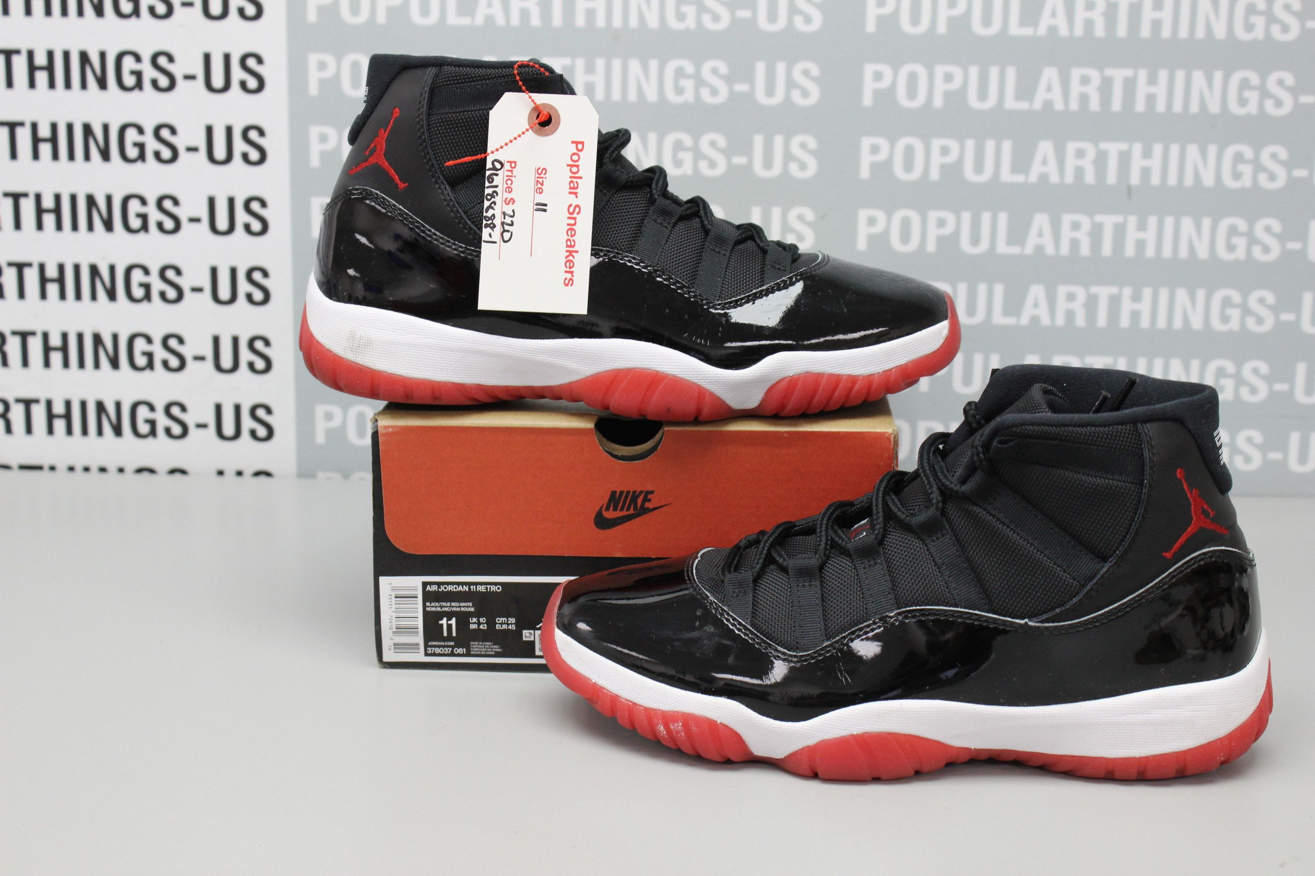 Jordan Brand Air Jordan 11 Retro Bred Sz 11 | Grailed