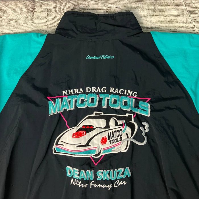 Vintage Vintage 1990s Matco Tools Funny Car Drag Racing Jacket | Grailed