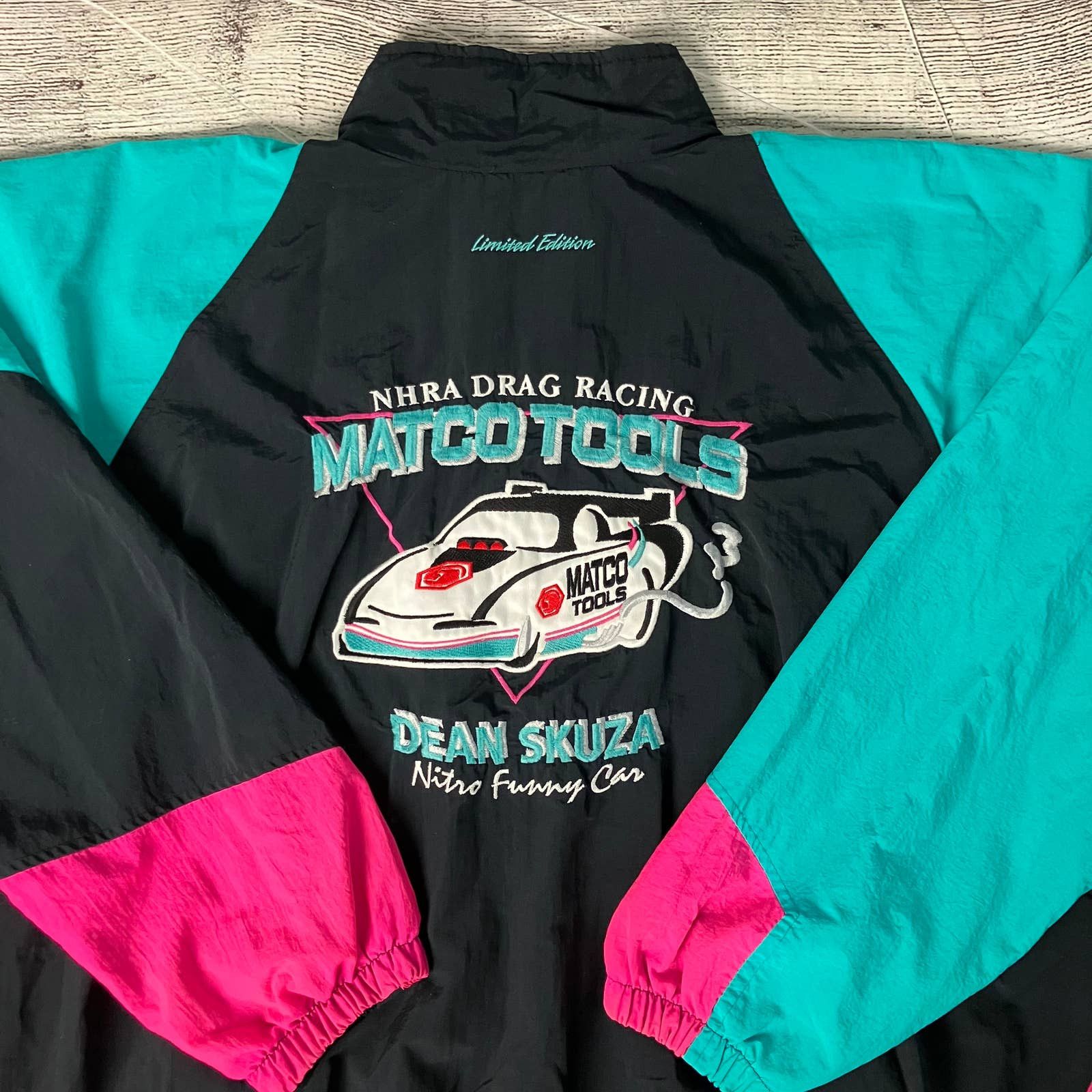 Vintage Vintage 1990s Matco Tools Funny Car Drag Racing Jacket | Grailed